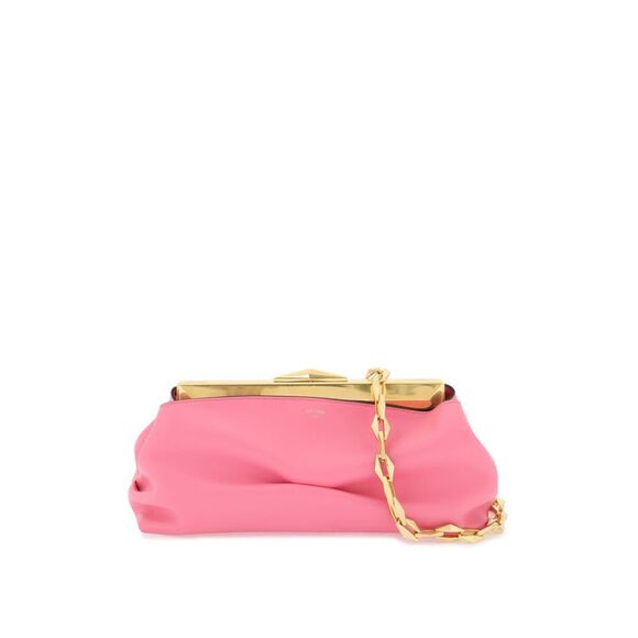 Jimmy Choo | Bags | Jimmy Choo Leather Diamond Frame Clutch | Poshmark